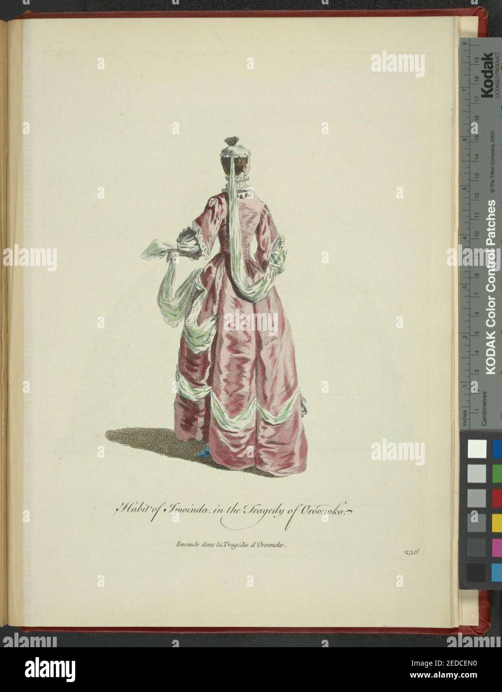 Habit of Imoinda in the Tragedy of Oroonoko. Imoidnde dans la Tragédie ...