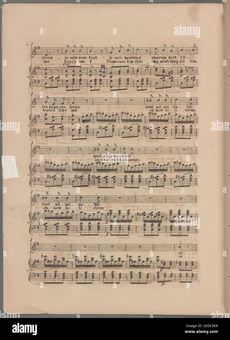 Happy am I, from care I'm free Stock Photo - Alamy