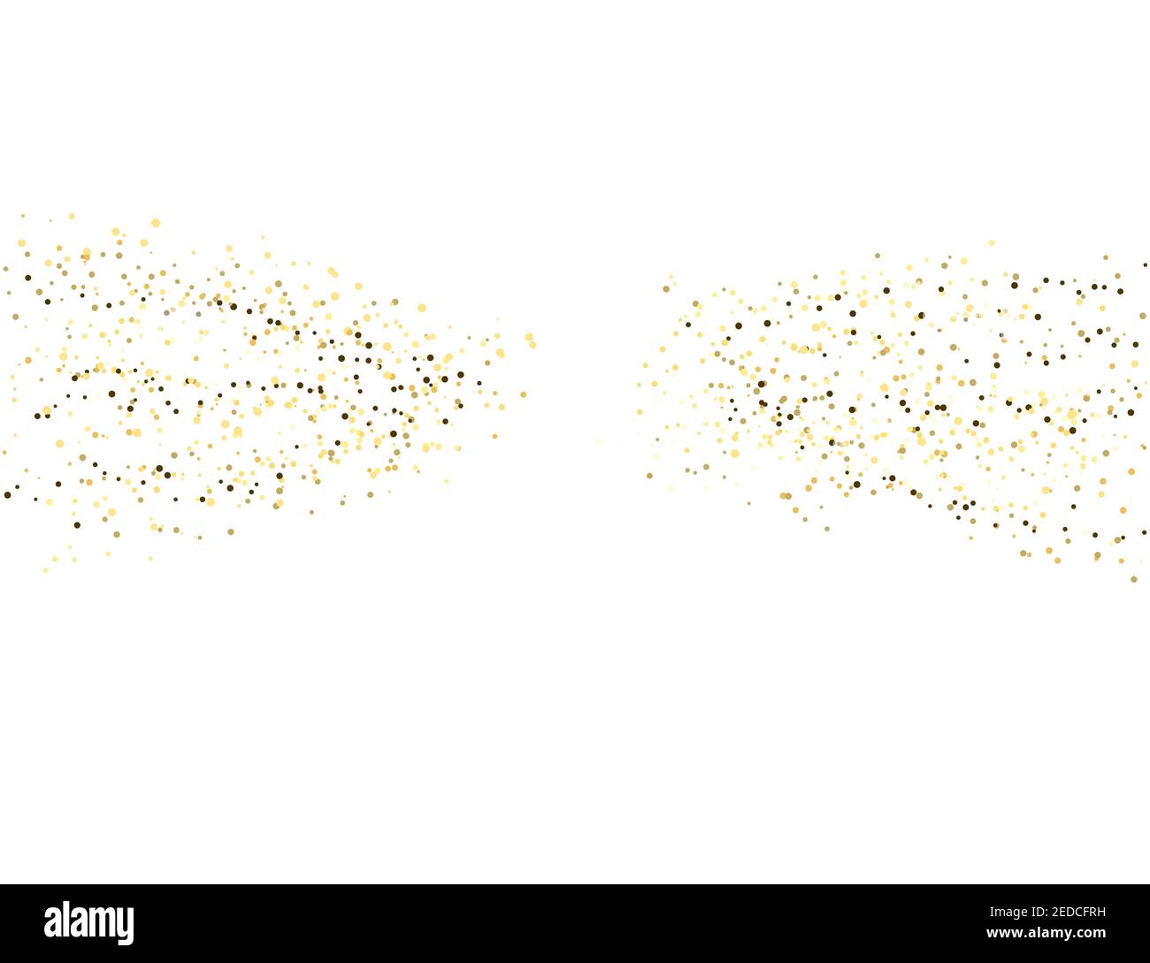 Vector illustration. Vector gold glitter background Stock Vector Image ...