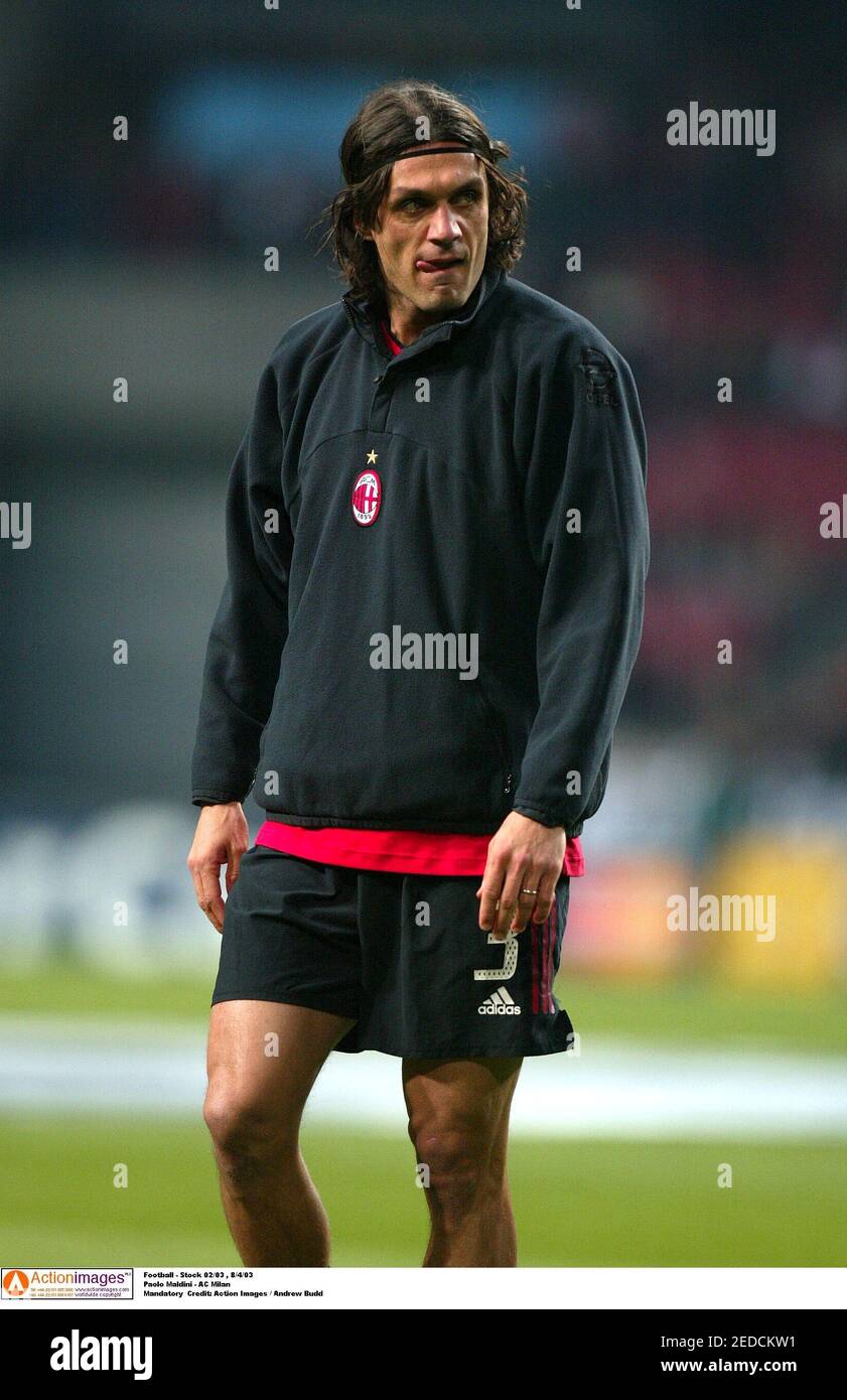 Paolo Maldini Ac Milan High Resolution Stock Photography and Images - Alamy