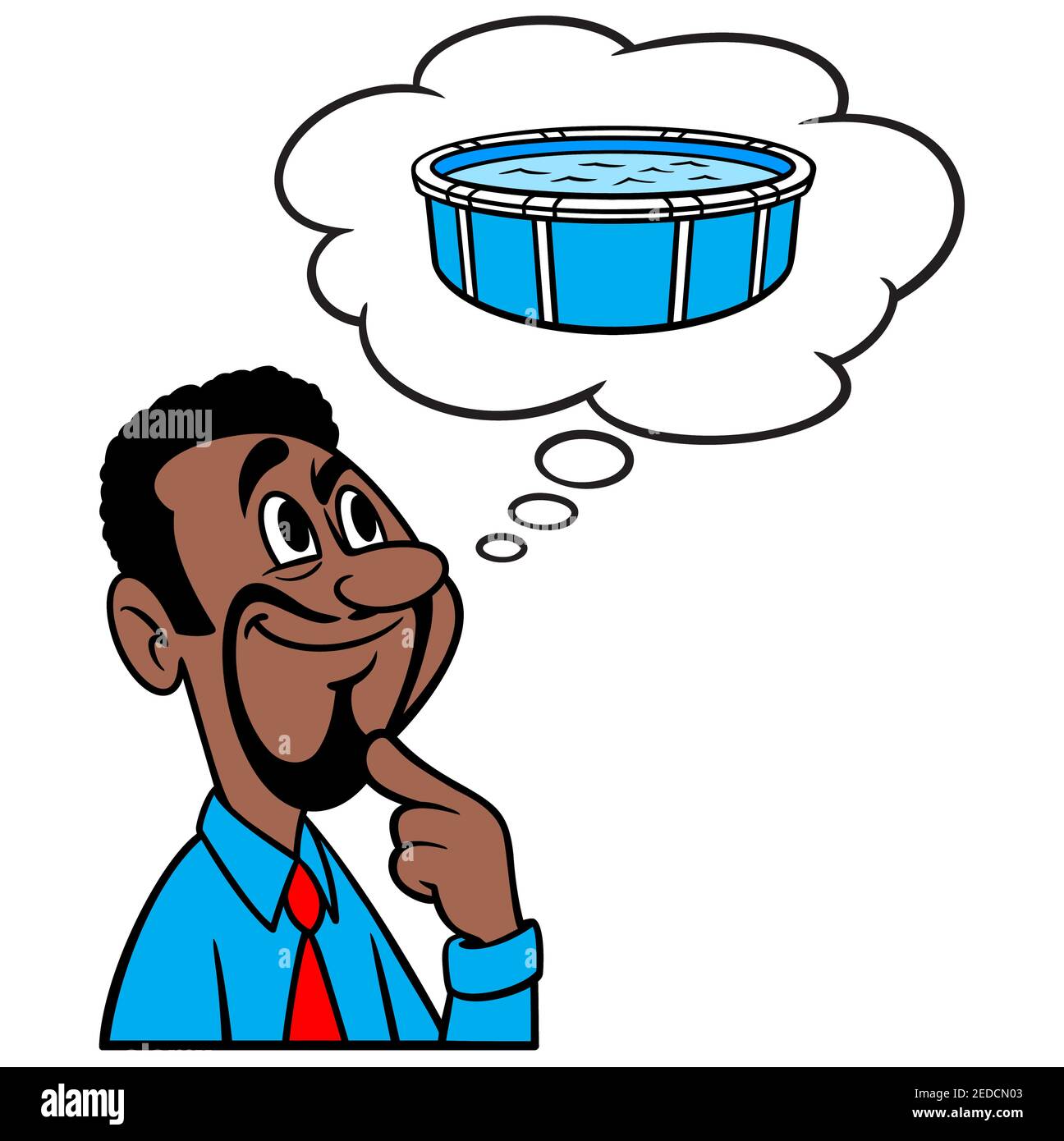 Ground of a swimming pool Stock Vector Images - Alamy