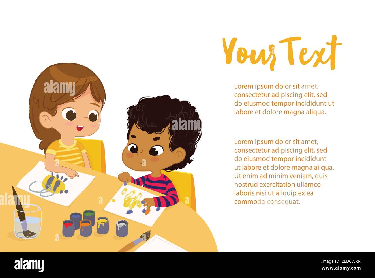 Cartoon drawing class hi-res stock photography and images - Alamy