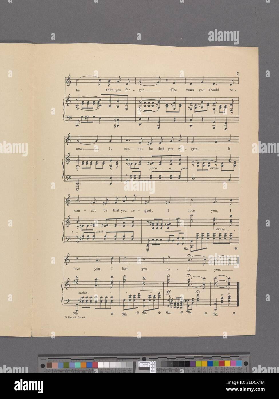 It cannot be Stock Photo - Alamy