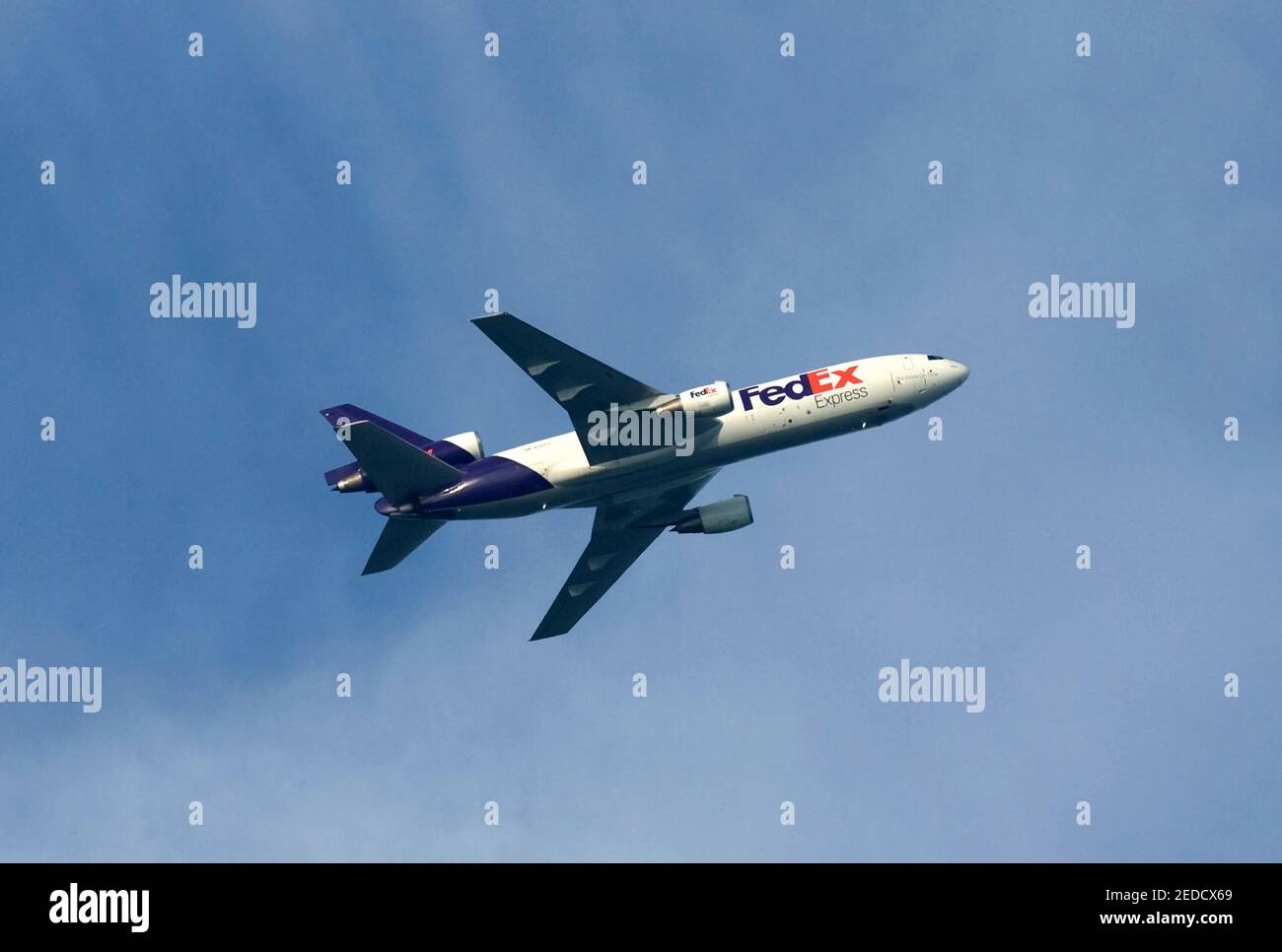 Fed Ex Wide Body Jet Stock Photo - Alamy