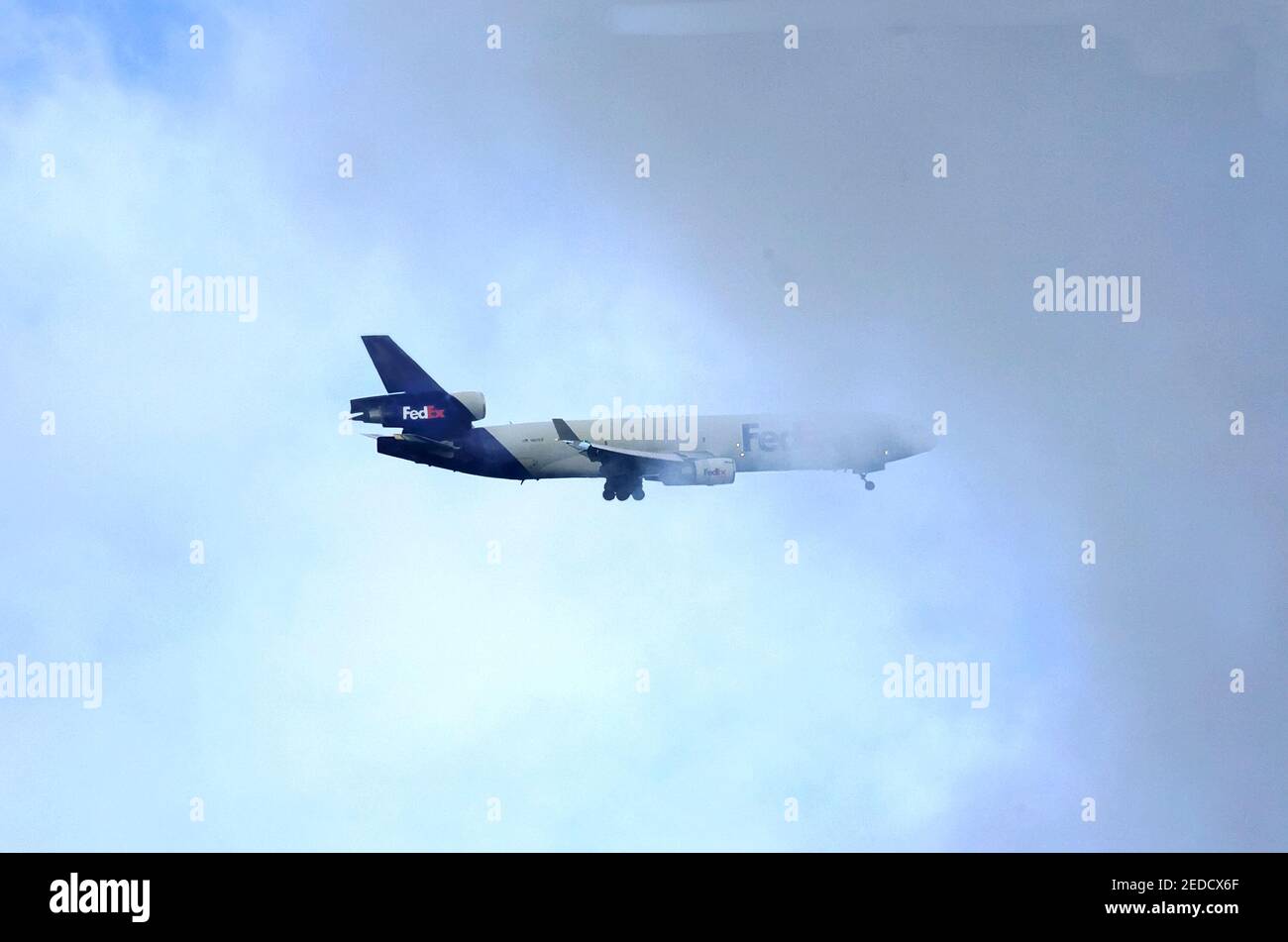 Fed Ex Wide Body Jet Stock Photo - Alamy