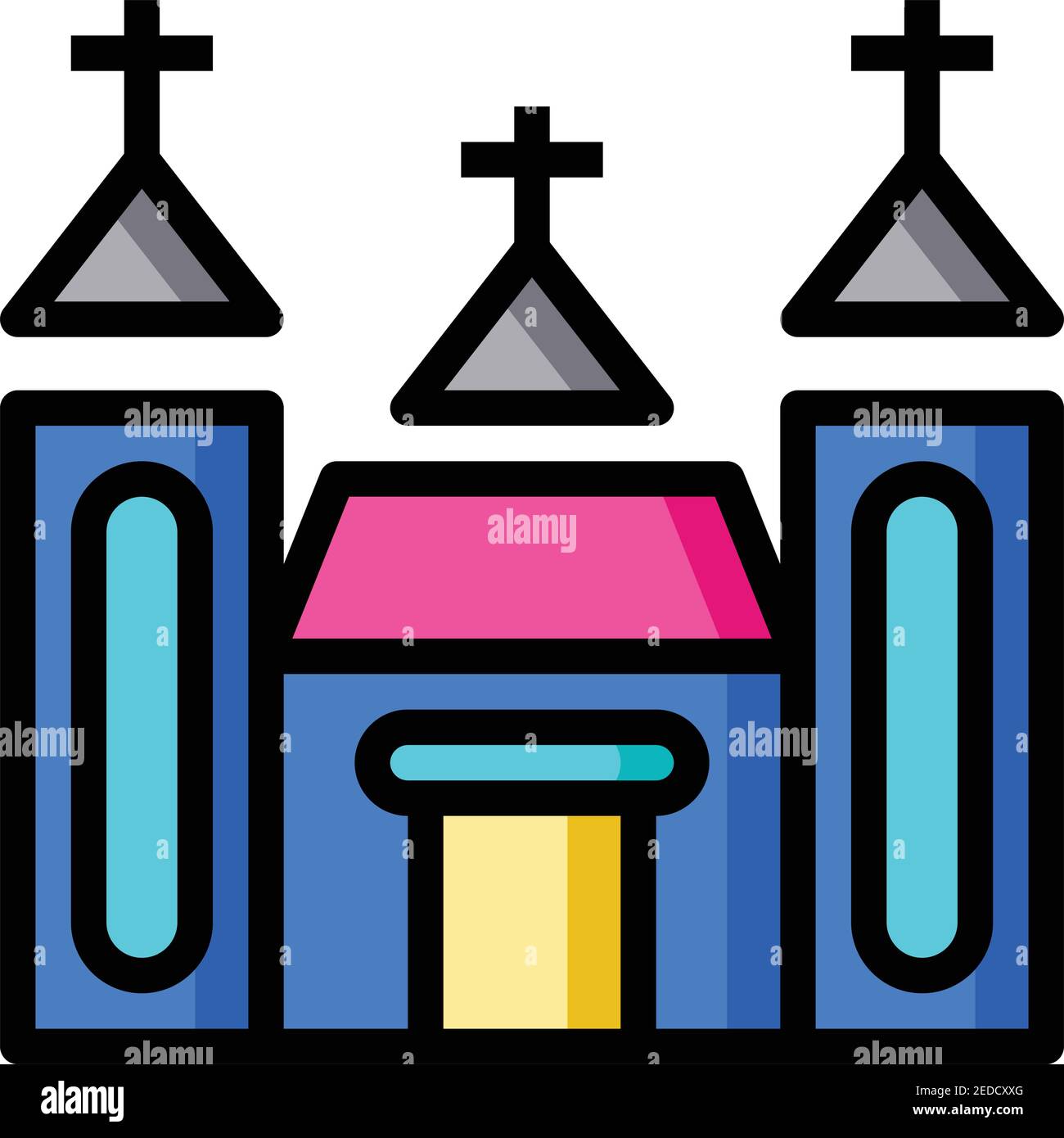 Church, wedding, love, happy, dating icon Stock Vector Image & Art - Alamy