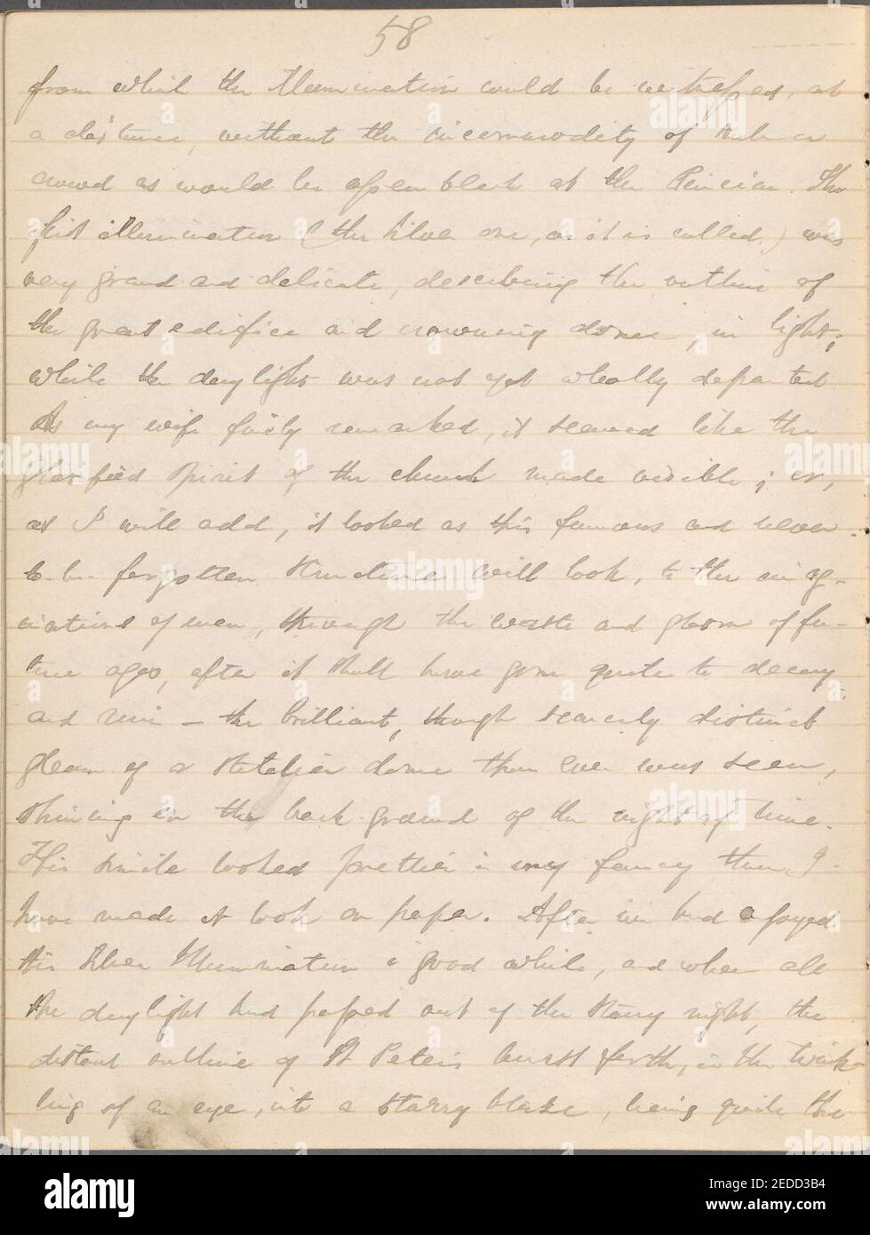 Italian Notebook, kept at Rome. Mar. 11, 1858 - Apr. 22, 1858 Stock ...