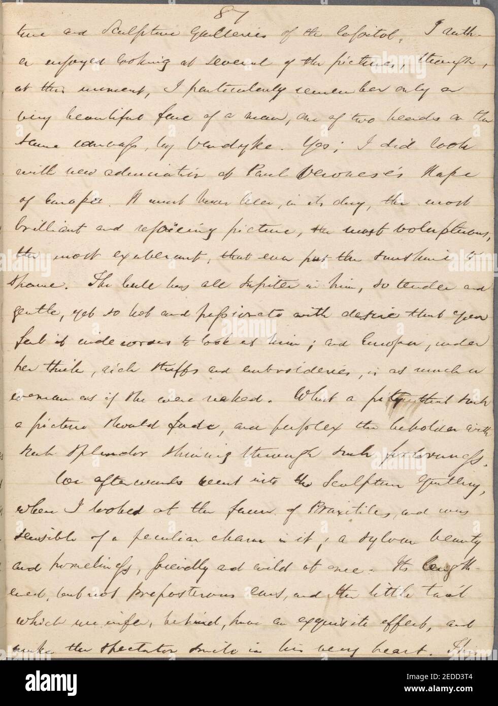 Italian Notebook, kept at Rome. Mar. 11, 1858 - Apr. 22, 1858 Stock ...