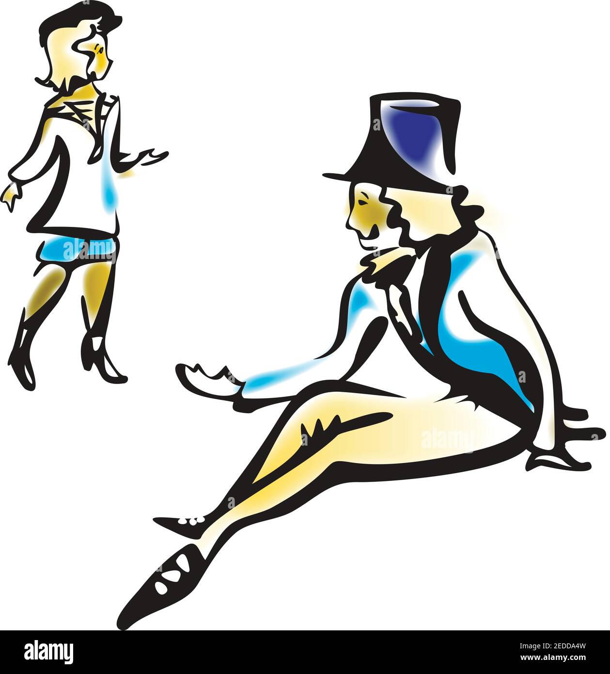 Vintage family 1900 Stock Vector Images - Alamy