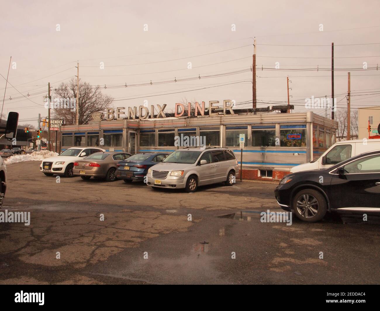 Typical old style diner in the northeast united states hi-res stock ...