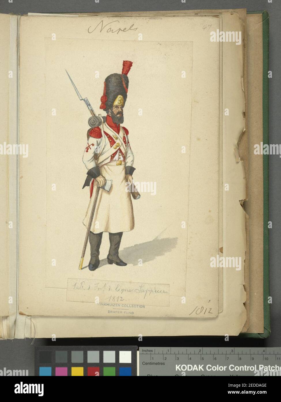 Italy. Kingdom of the Two Sicilies, 1810-1812 Stock Photo - Alamy