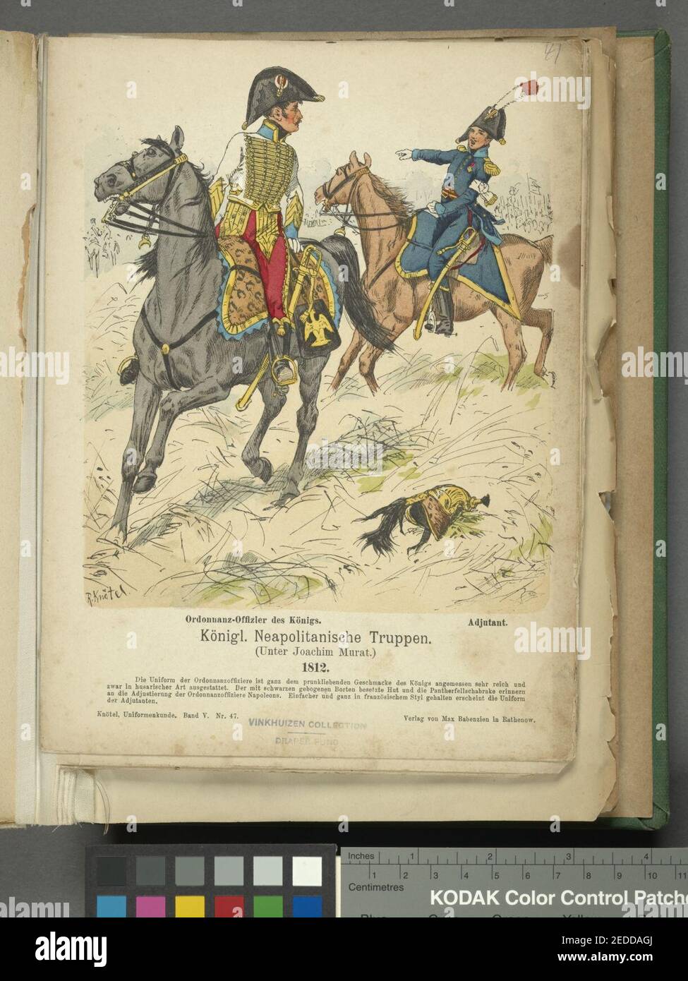 Italy. Kingdom of the Two Sicilies, 1810-1812 Stock Photo - Alamy