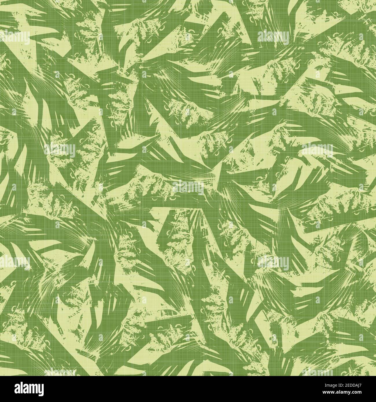 Bright line green tropical leaves seamless pattern Stock Photo - Alamy