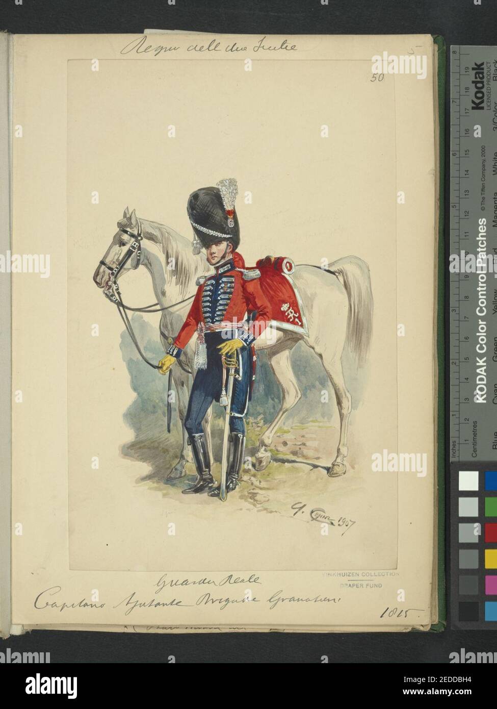 Italy. Kingdom of the Two Sicilies, 1815 (part 8 Stock Photo - Alamy