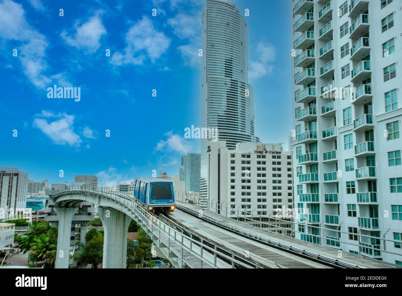 Brickell station hi-res stock photography and images - Alamy