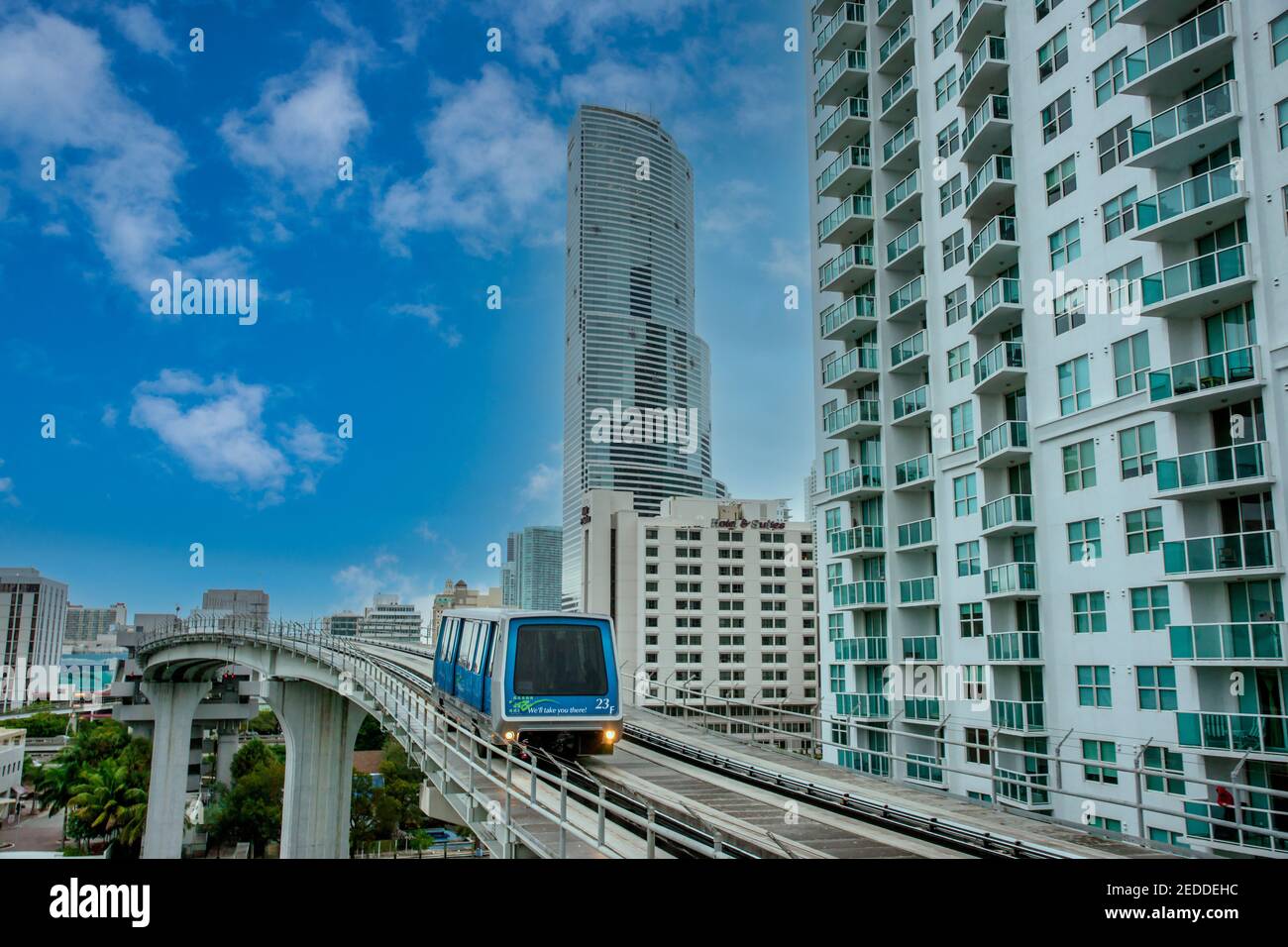 Brickell station hi-res stock photography and images - Alamy