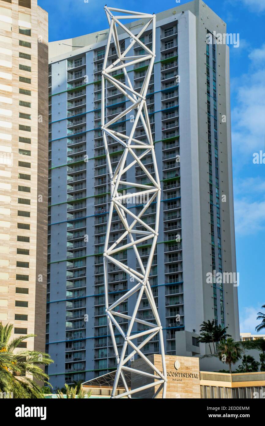 The Challenger Memorial by Isamu Noguchi n Bayfront Park in Miami ...