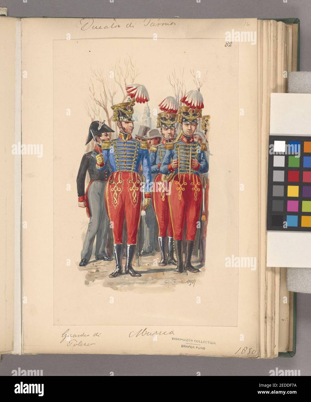 Italy. Parma, 1830-1835 Stock Photo - Alamy