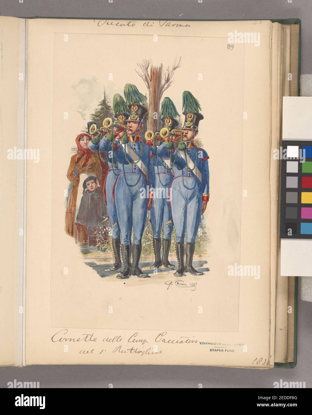 Italy. Parma, 1830-1835 Stock Photo - Alamy