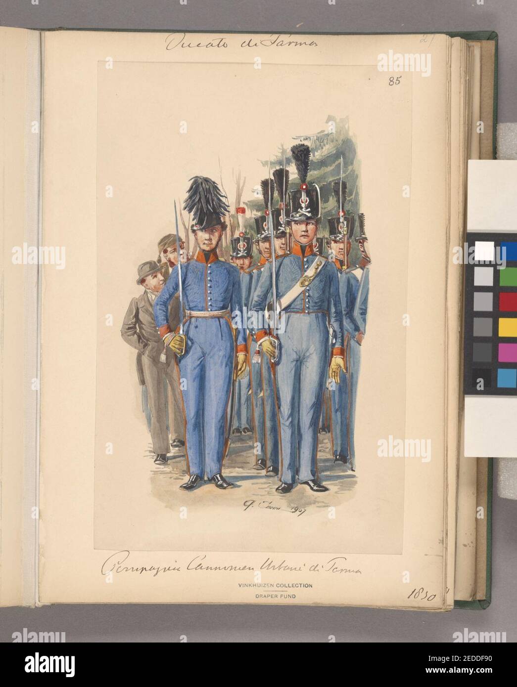 Italy. Parma, 1830-1835 Stock Photo - Alamy