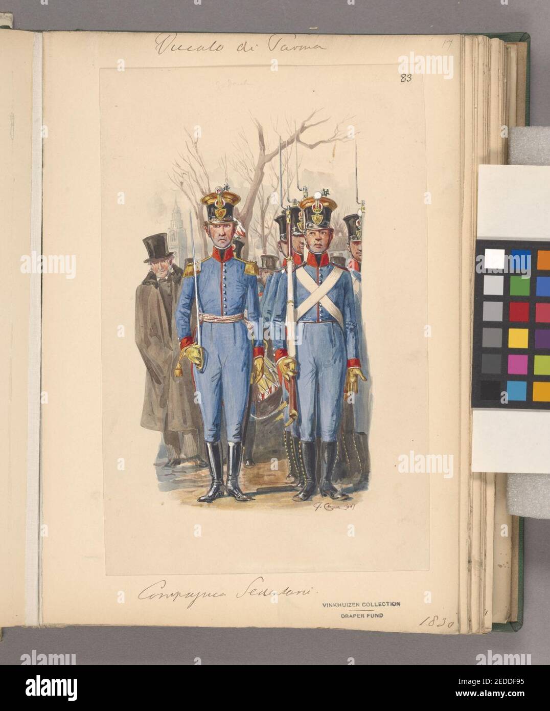 Italy. Parma, 1830-1835 Stock Photo - Alamy