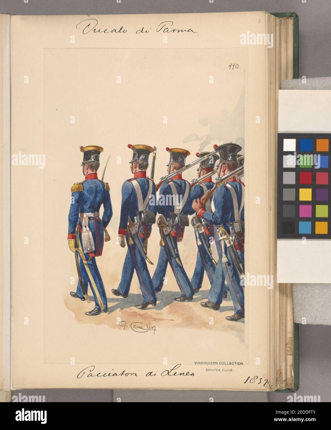 Italy. Parma, 1836-1845 Stock Photo - Alamy