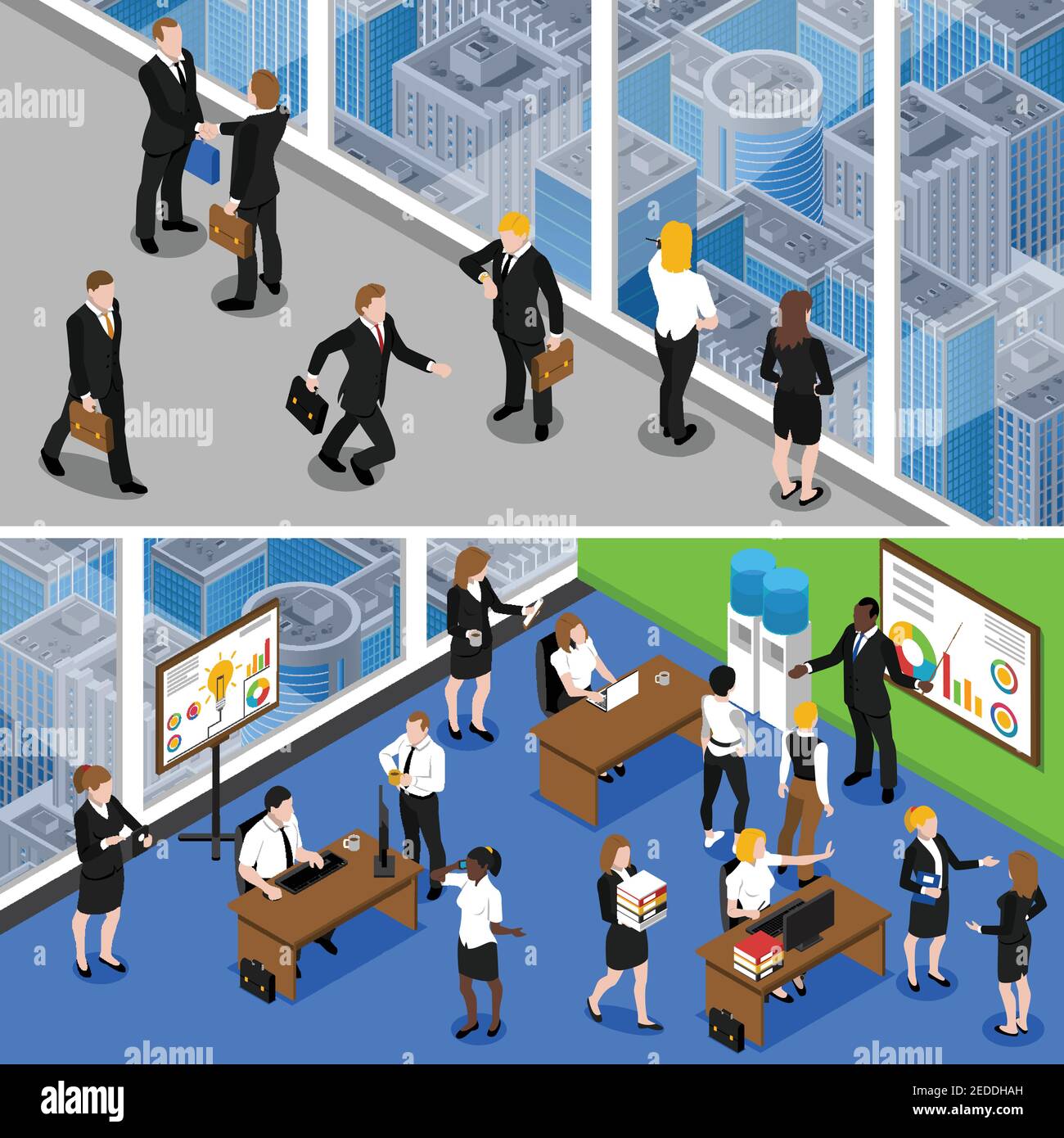 Personnel walking Stock Vector Images - Alamy