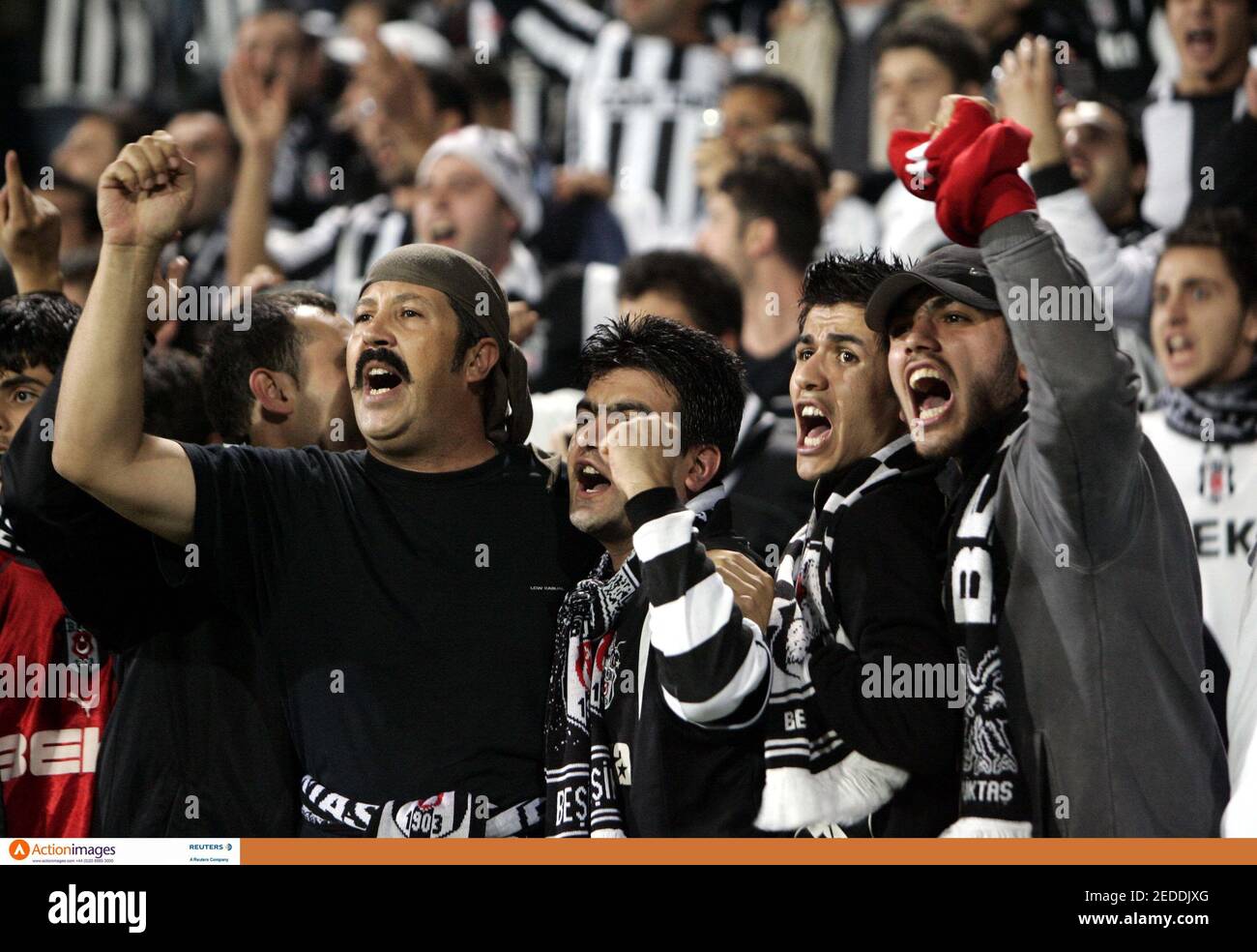 Besiktas fans during the game hi-res stock photography and images - Alamy