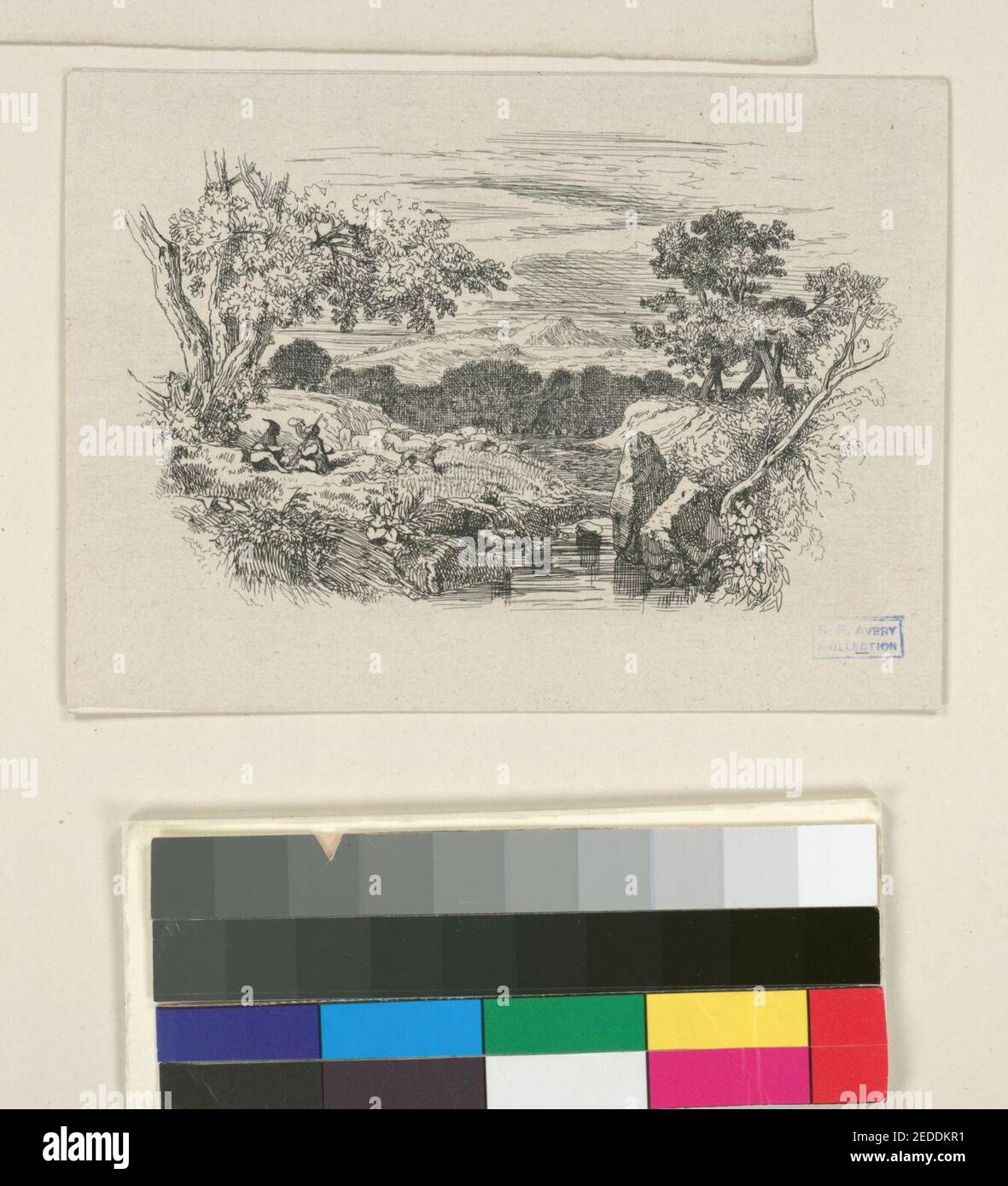 Ivanhoe - Wamba et Gurth Stock Photo - Alamy