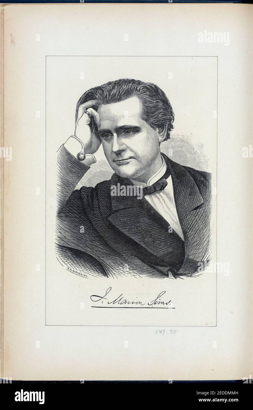 J. Marion Sims Stock Photo - Alamy