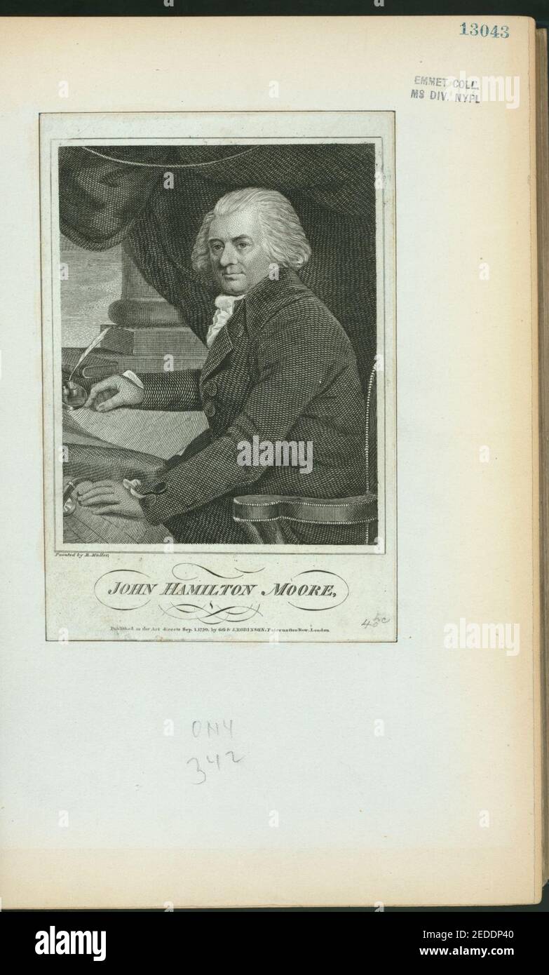 John Hamilton Moore Stock Photo - Alamy