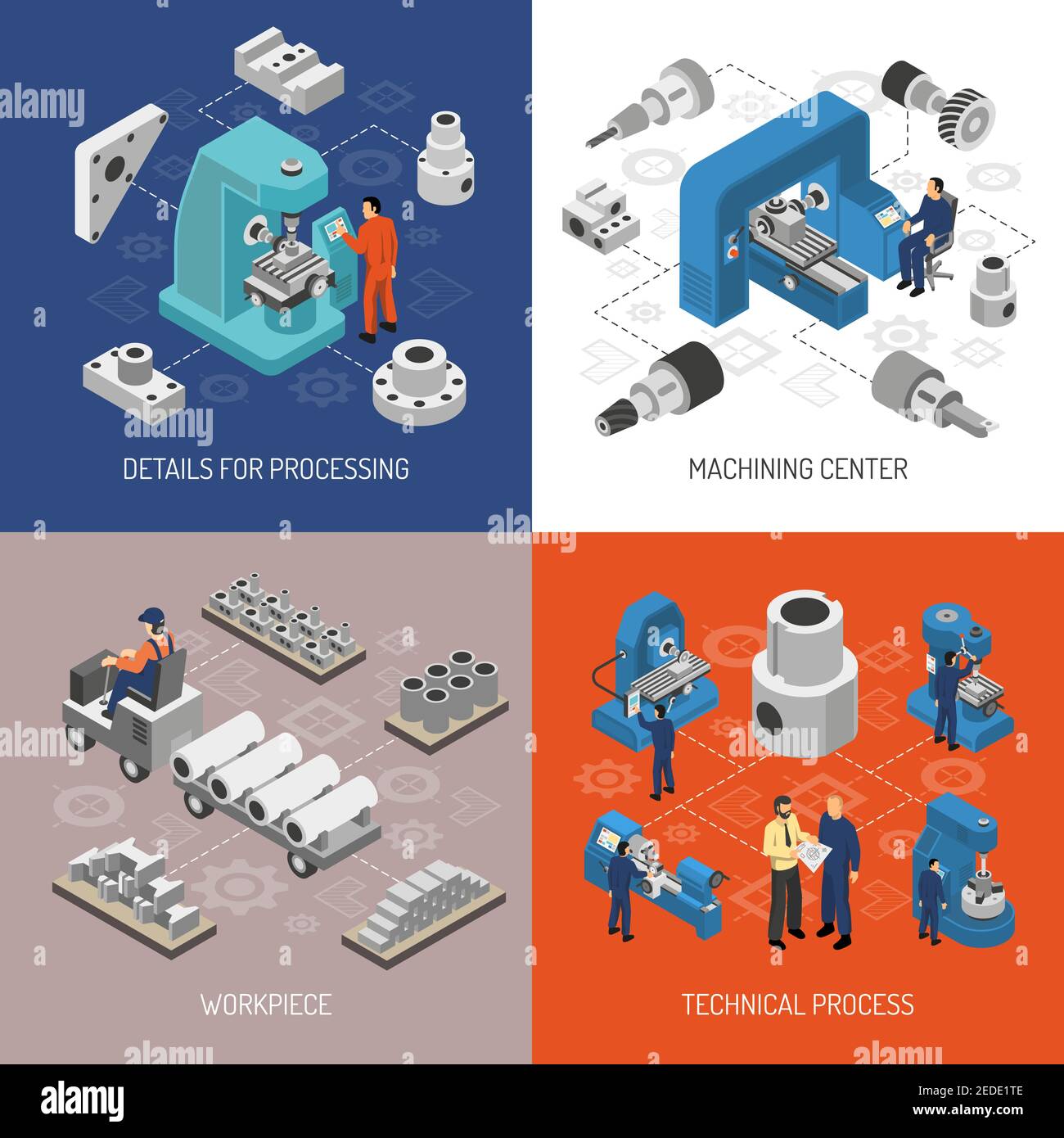 Machining Operation Stock Vector Images - Alamy