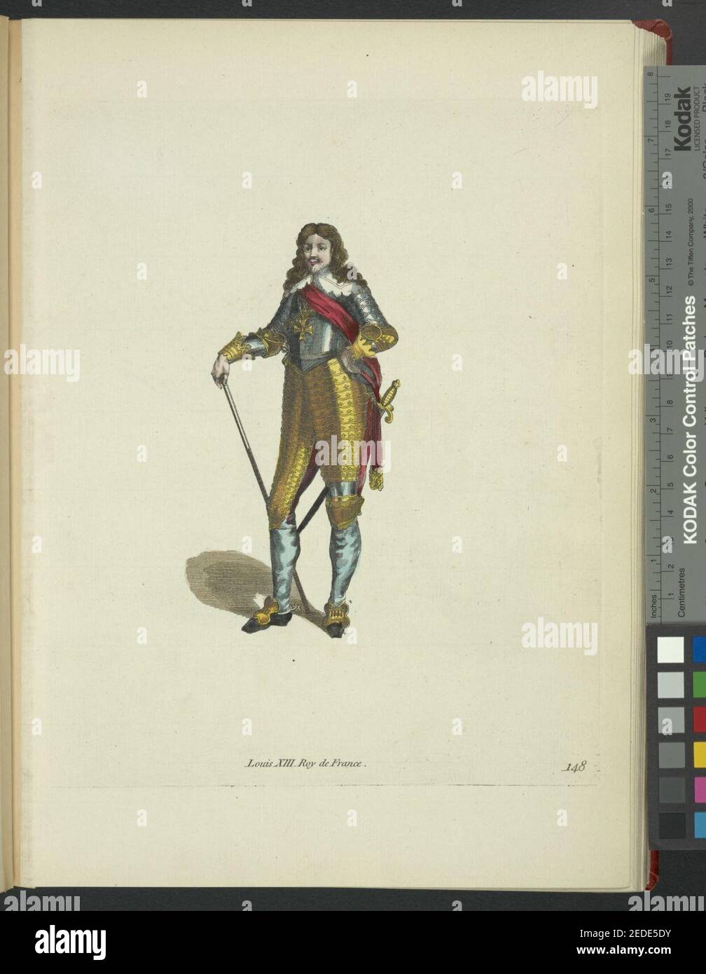 Louis XIII, King of France. Louis XIII, Roy de France Stock Photo - Alamy