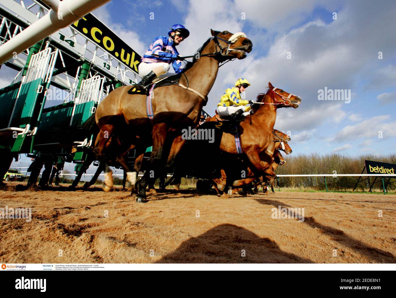 Horse Racing Southwell Racecourse High Resolution Stock Photography and ...