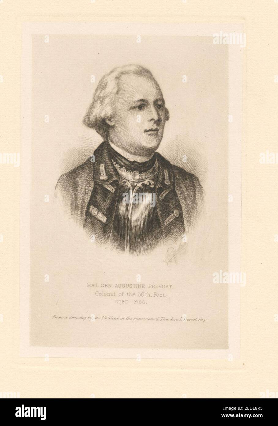 Maj gen augustine prevost hi-res stock photography and images - Alamy