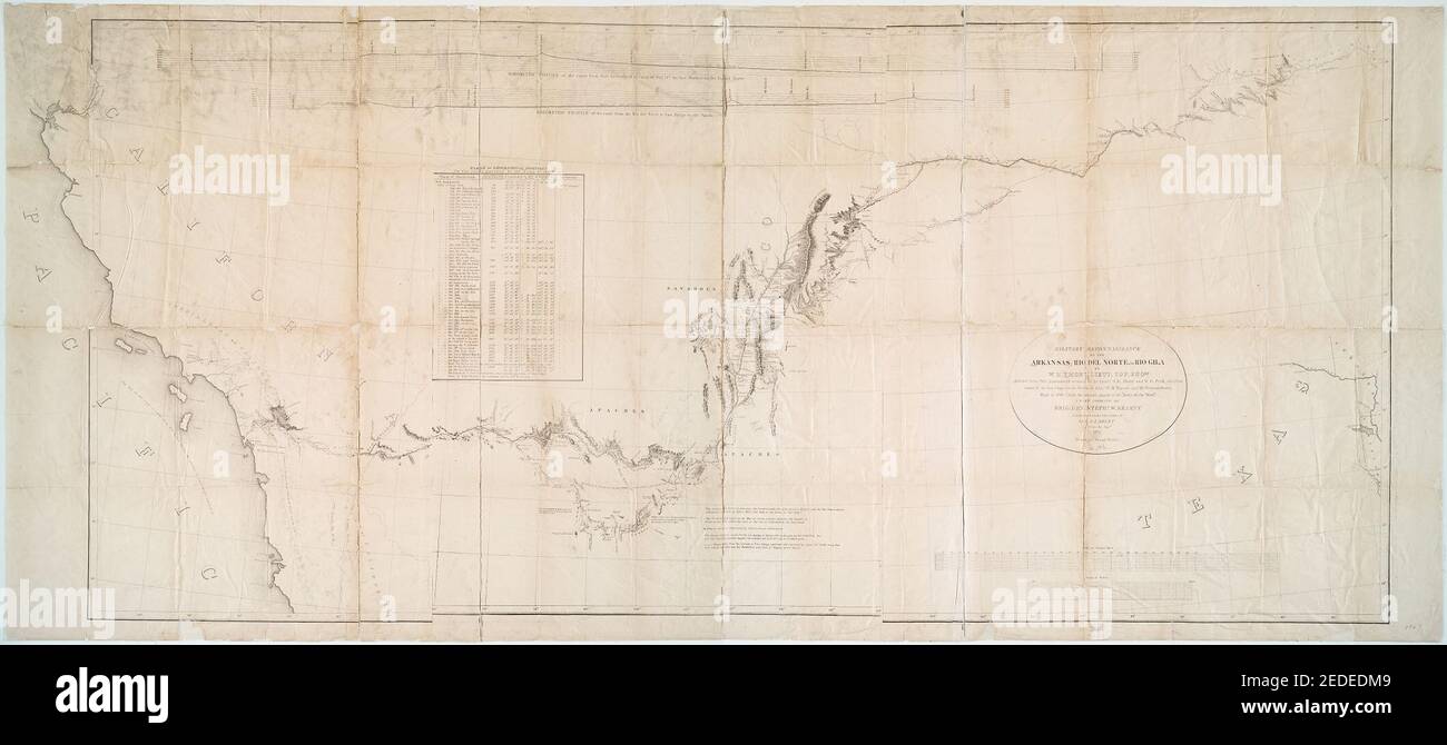 Mapa Do Rio Gila La Junta De Los Rios