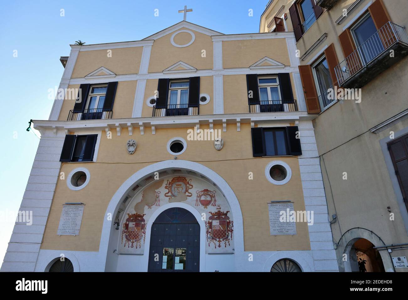 Napoli - Facciata della Chiesa di Santa Maria del Parto Stock Photo - Alamy