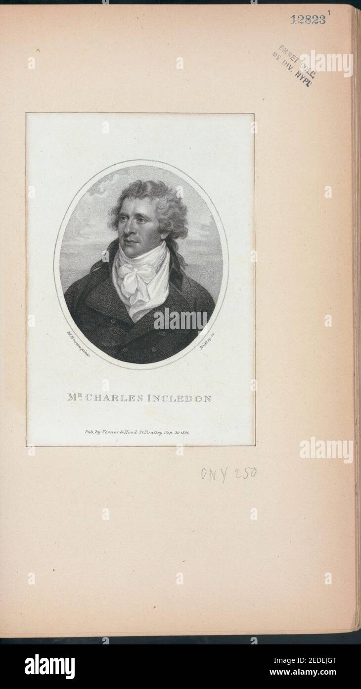 Charles incledon hi-res stock photography and images - Alamy