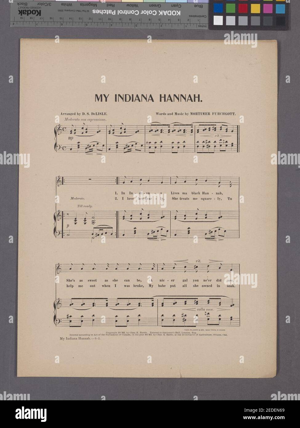 My Indiana Hannah Stock Photo - Alamy