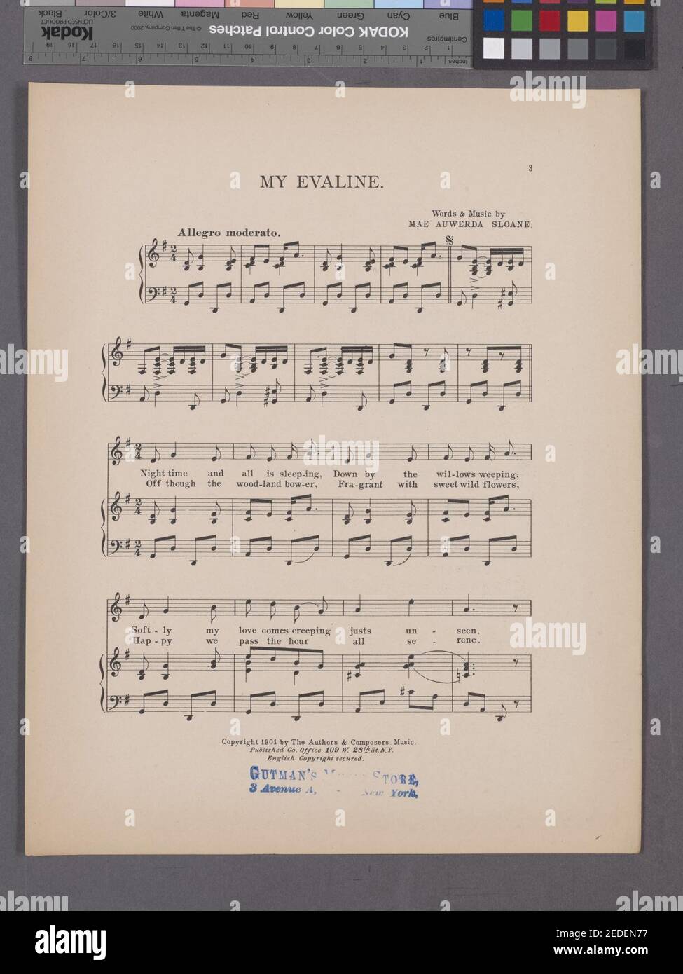 Evaline hi-res stock photography and images - Alamy