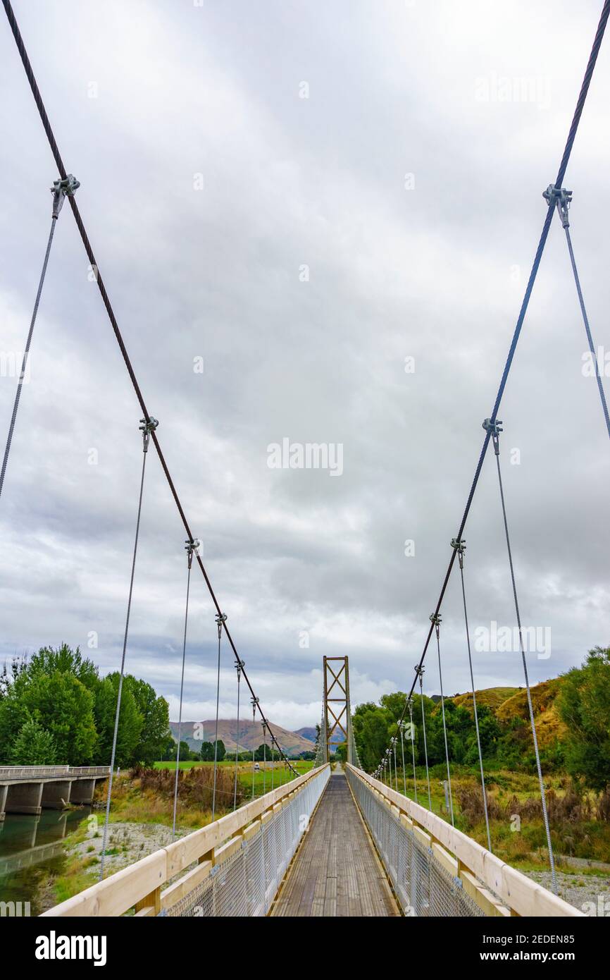 Wire rope suspension bridge hi-res stock photography and images - Alamy