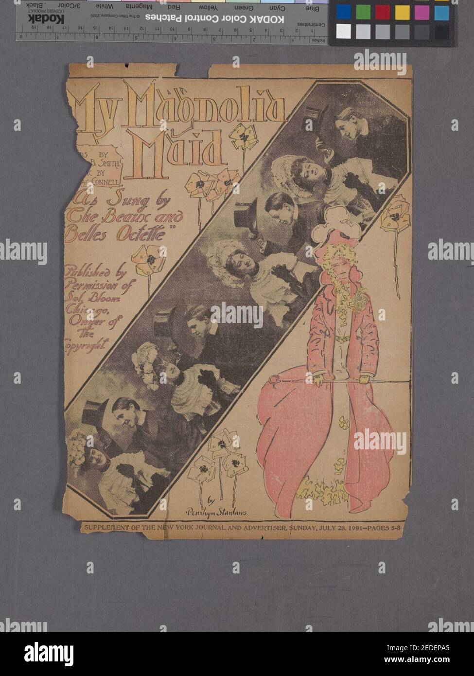 My magnolia maid Stock Photo - Alamy