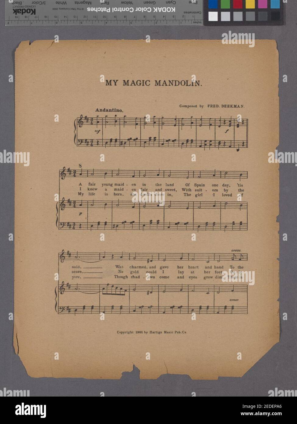 My magic mandolin Stock Photo - Alamy