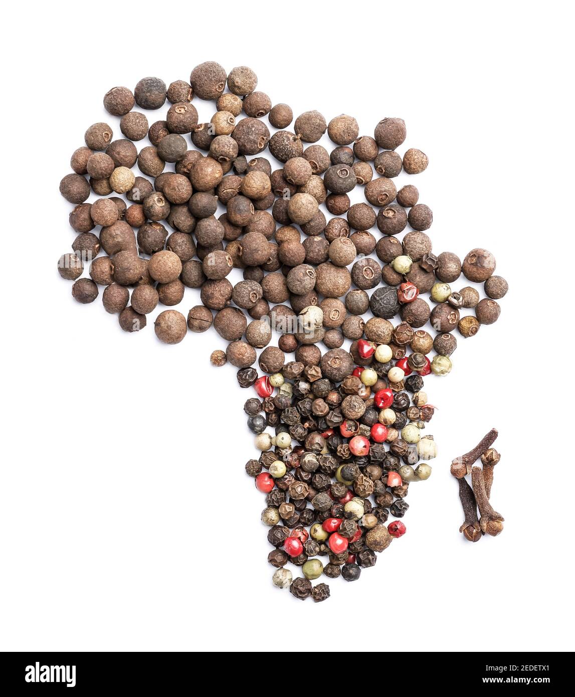 Food africa top view Cut Out Stock Images & Pictures - Alamy