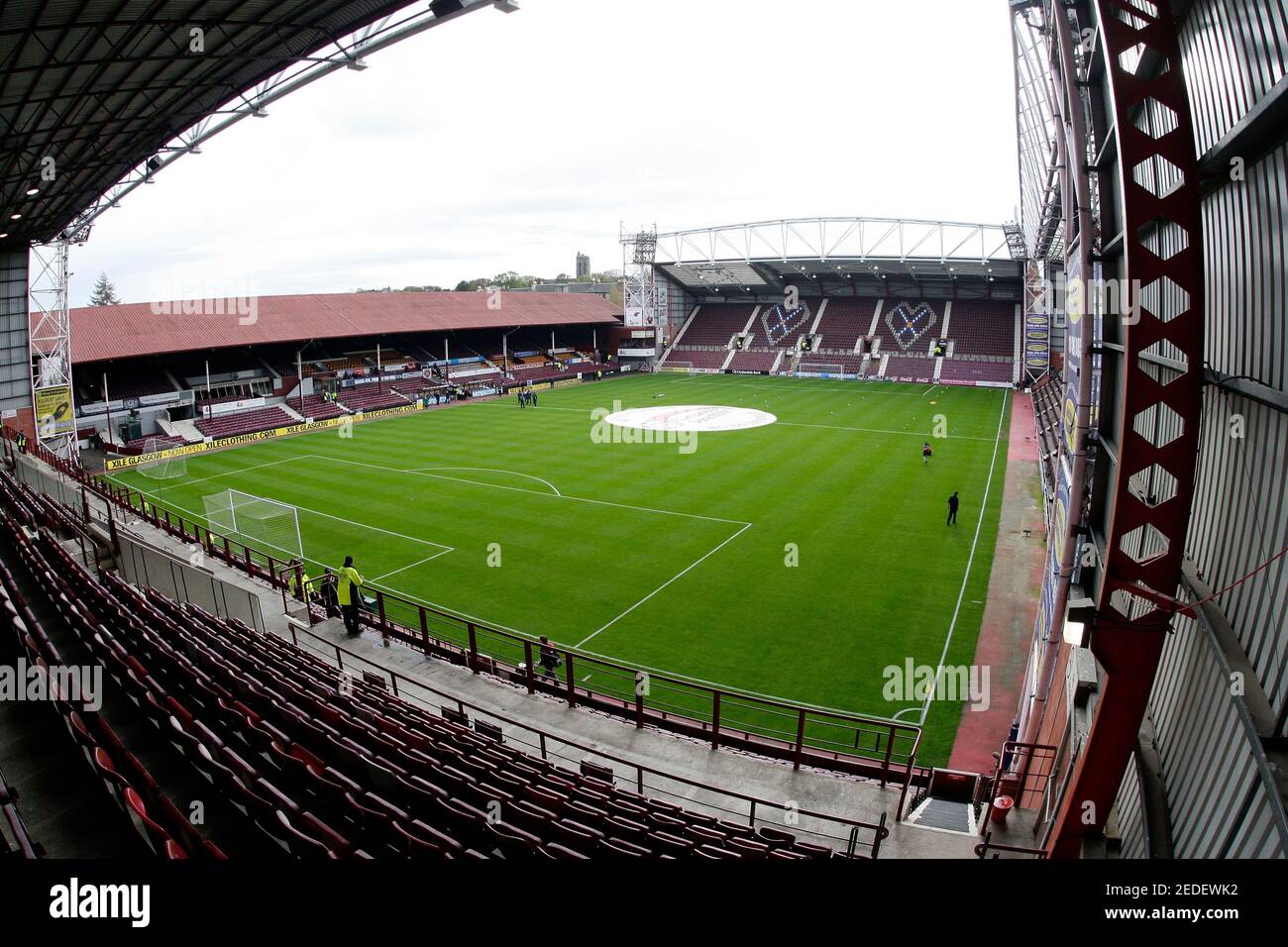 Tynecastle stadium general view hi-res stock photography and images - Alamy