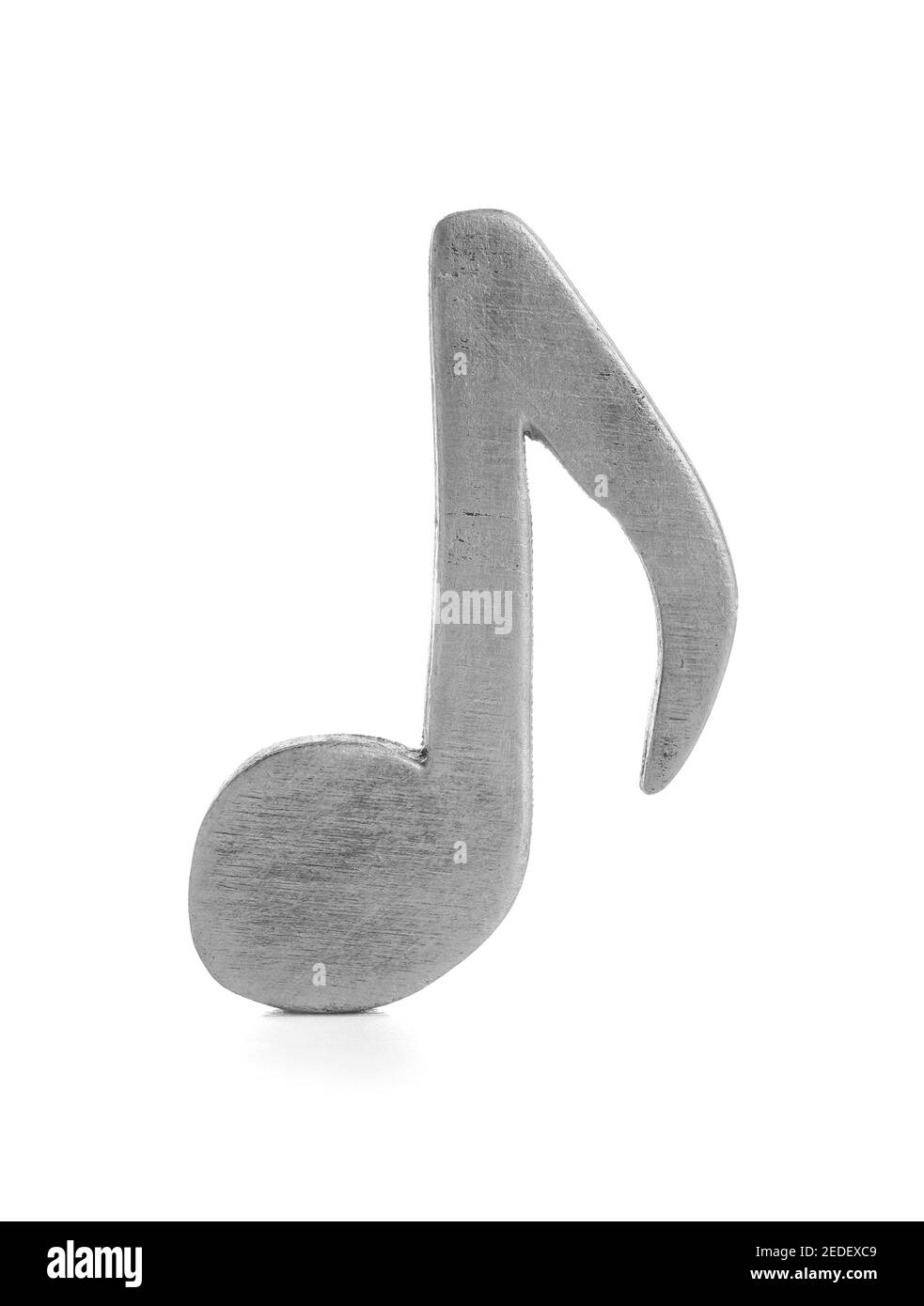 Music note on white background Stock Photo - Alamy