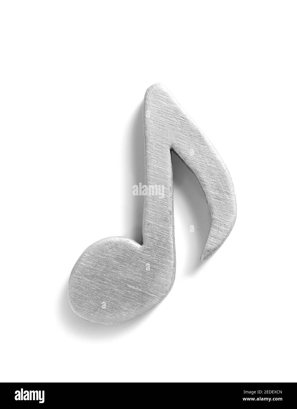 Music note on white background Stock Photo - Alamy