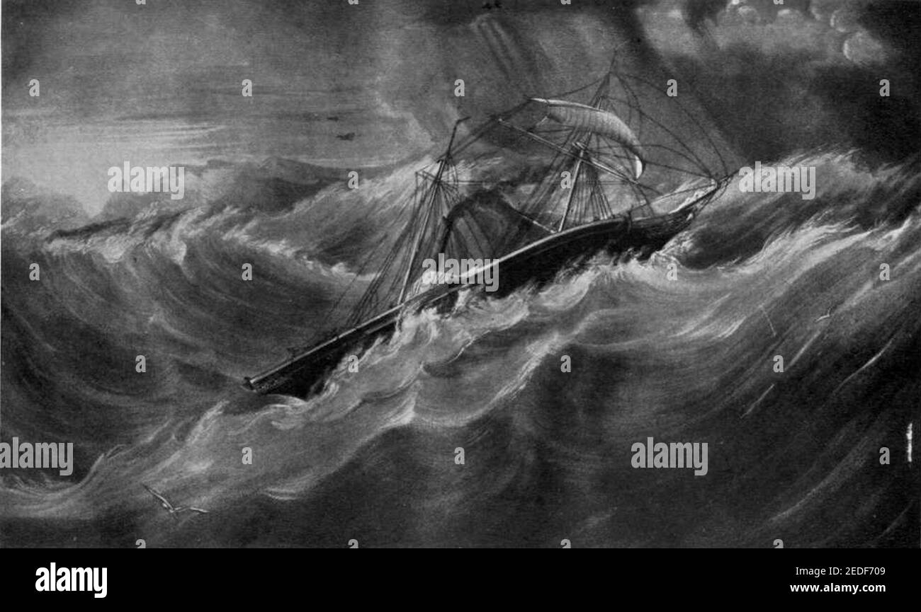 Nemesis in a gale Stock Photo - Alamy