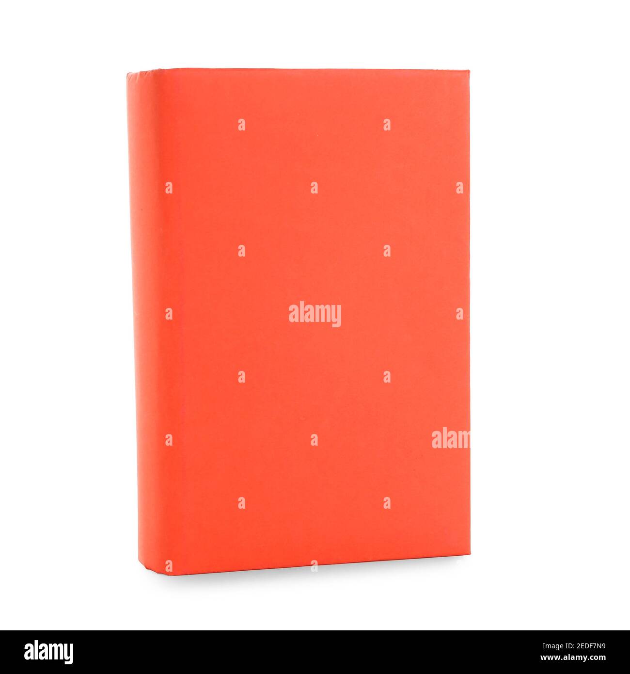 Blank book on white background Stock Photo - Alamy
