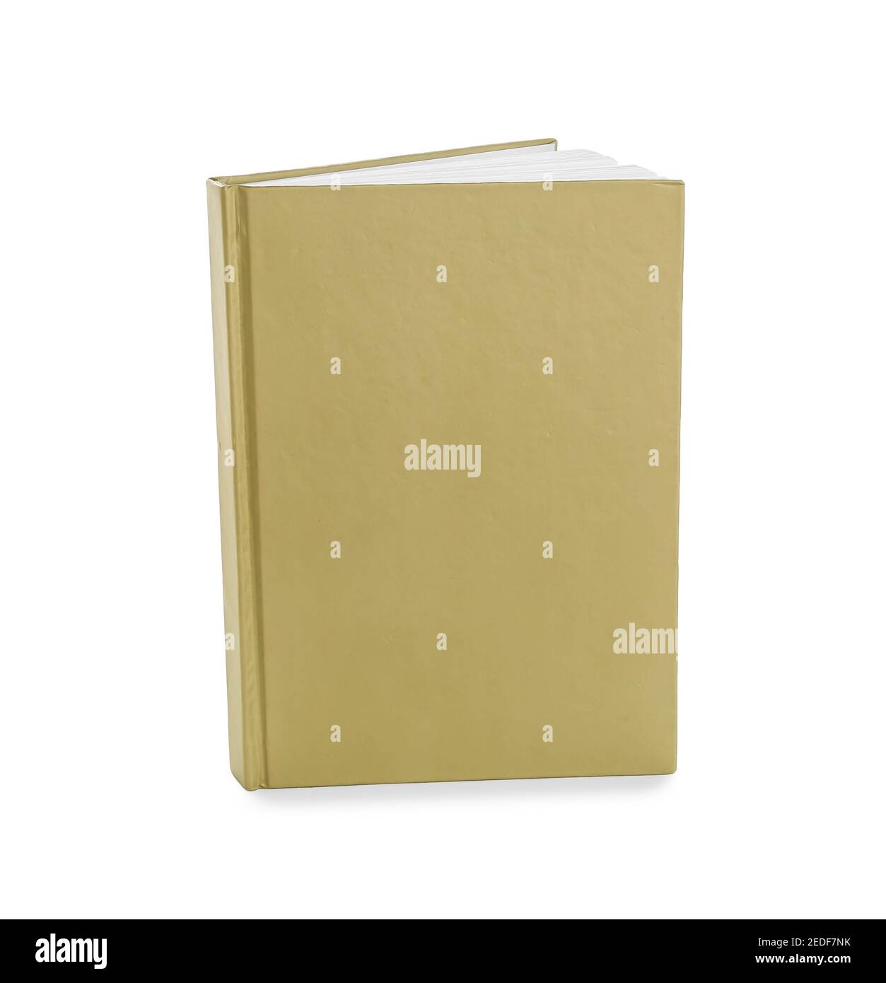 Blank book on white background Stock Photo - Alamy